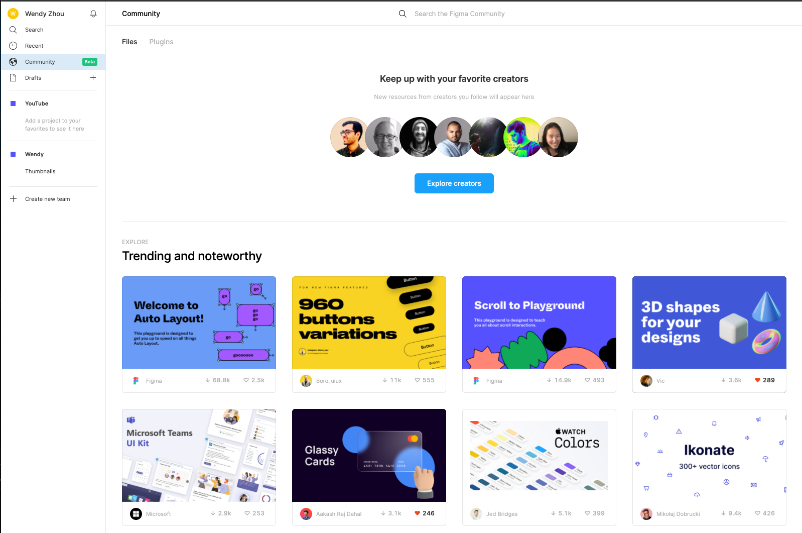 6 Best Free Figma Community Files – Wendy Zhou
