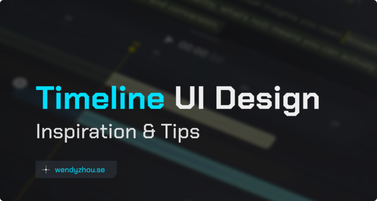 8 Gorgeous Timeline UI Design (Inspiration & Tips) – Wendy Zhou
